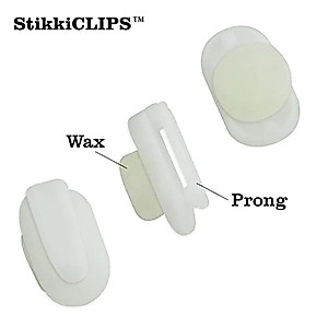 Stikki Works White Clips 20 per Pack Teacher Classroom Aid