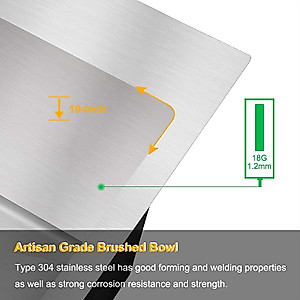 Bonnlo 30 Inch Top mount Kitchen Sink Drop-in, Farmhouse Kitchen Sink with Sink Protector 18 Gauge, Workstation Sink, 304 Stainless Steel Single Bowl for RV, Travel Trailer, Garage, 30x22x9