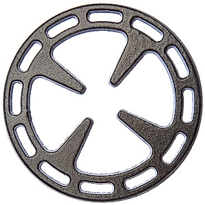 Ilsa Gas Ring Reducer, 4.75-Inch, Cast Iron, Black