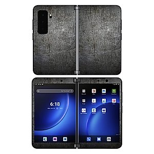 MIGHTY SKINS Skin Compatible with Microsoft Surface Duo 2 - Scratched Up | Protective, Durable, and Unique Vinyl Decal wrap Cover | Easy to Apply, Remove, and Change Styles | Made in The USA