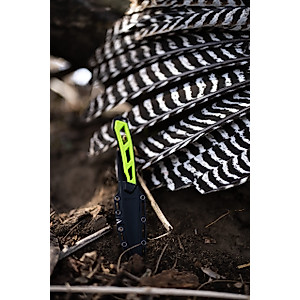 Schrade Delta Class Isolate Caper Fixed Blade 7.5in with 3in AUS-10 Steel Blade and Non-Slip Grip for Hunting