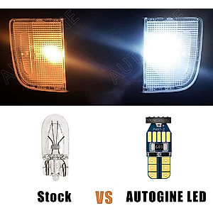 AUTOGINE White LED Interior Lights Kit Package for Ford Explorer 2011 2012 2013 2014 2015 2016 2017 2018 2019 Super Bright 6000K Interior LED Light Bulb Package + Install Tool
