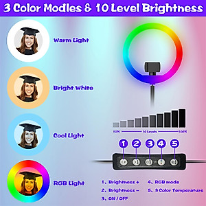 360 Photo Booth Machine for Parties with Ring Light Selfie Holders Remote Control Automatic Slow Motion 360 Camera Booth for Cheristmas Wedding