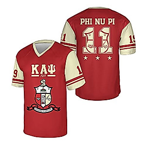 Fraternity Short Jersey Sleeve, Custom Fraternity Jersey, Kappa Alp.ha Ps.i Jerseys, Black Fraternity Jerseys, HB.CU Jersey Sleeve, Nu.PES V-Neck Short Sleeve Jersey
