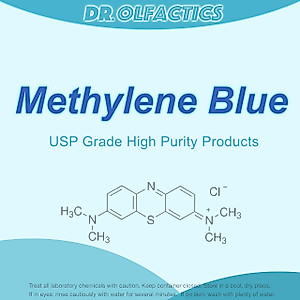 Methylene Blue Powder 6 Grams (Dark Greenish Crystalline) USP Grade - Prepare 600 mL 1% Solution