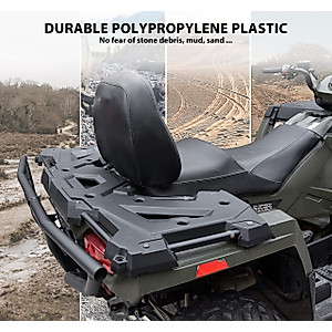 SAUTVS Rear Rack Back Rack Plastic Storage for Polaris Sportsman 570 2014-2020, Sportsman 450 2016-2020, Sportsman Touring 570 SP 2015-2021, Sportsman Touring 570 EFI 2014-2023, Replace# 2635059-070