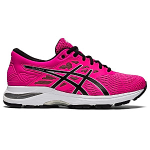 ASICS Women's Gel-Flux 5 Running Shoes, 8.5, Pink GLO/Black