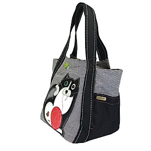 Chala Fat Cat Carryall Zip Tote