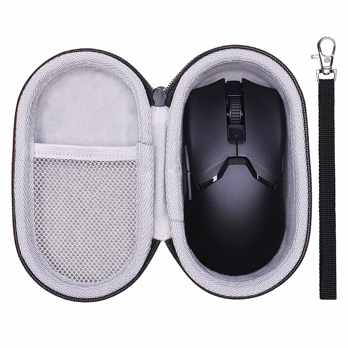 LTGEM Hard Travel Case for Razer Deathadder V2 X / V2 Pro / V3 & Viper V2 Pro / V3 / Ultimate HyperSpeed Wireless Mouse(Inside: 4.9"x2.1"x2.3")