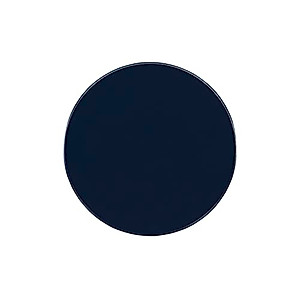 Powell Navy Blue Tarkin Round Turned Spindle Pedestal Side Accent Table