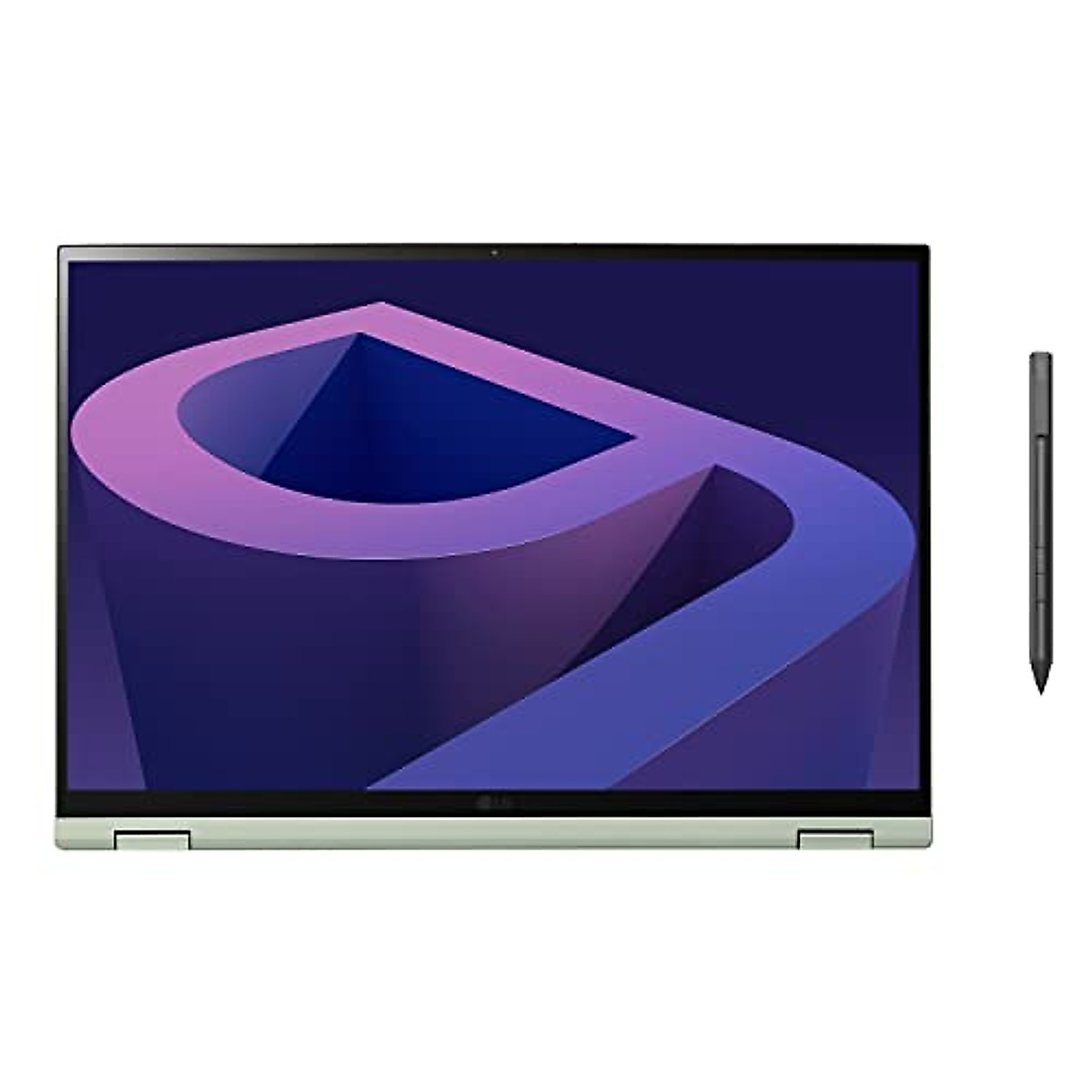 LG gram (2022) Laptop 16T90Q 2-in-1 16" Touchscreen, Intel Evo 12th Gen Core i5, 16GB RAM, 512GB SSD, Windows 11, Green