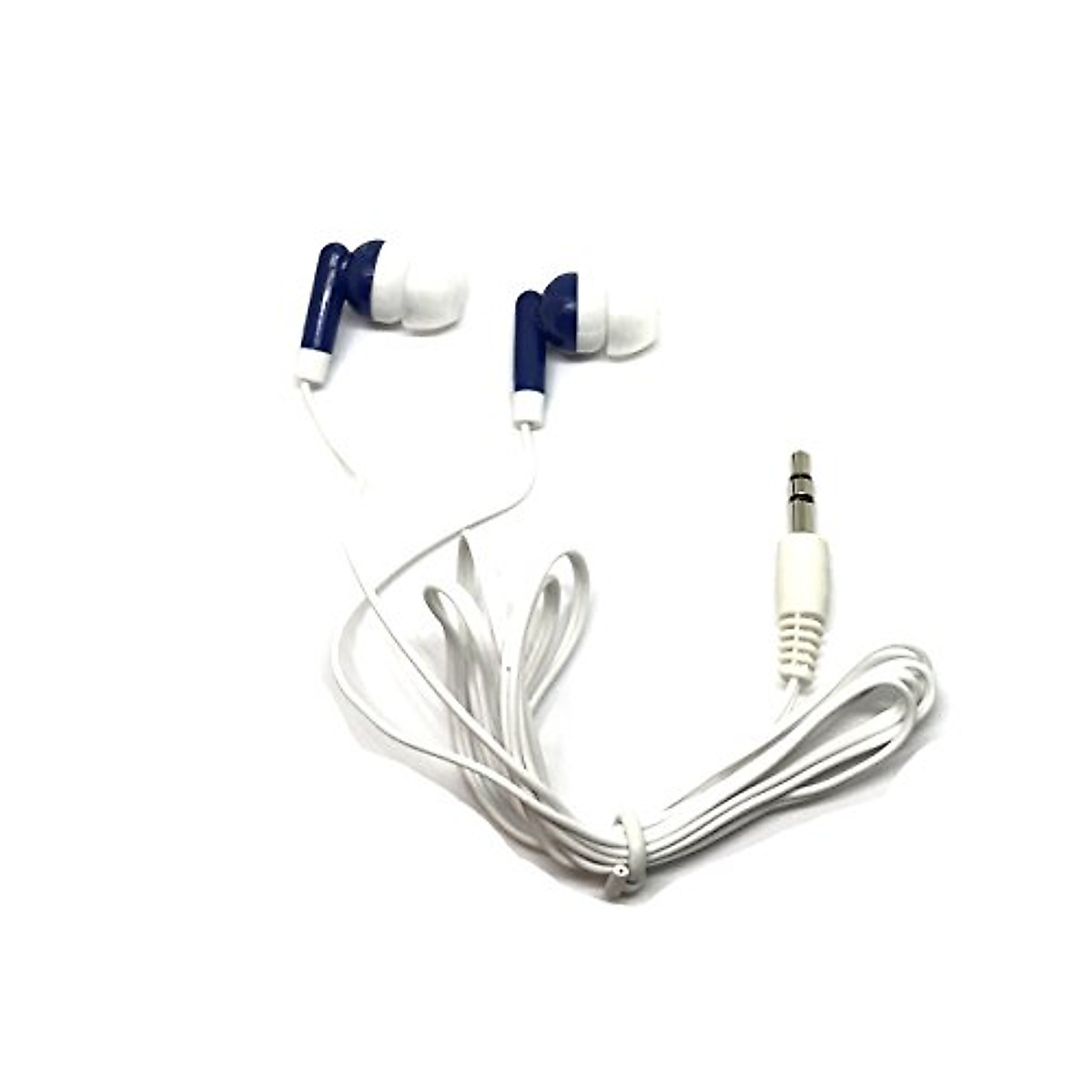 TFD Supplies Wholesale Bulk Earbuds Headphones 500 Pack for iPhone, Android, MP3 Player - Mixed Colors