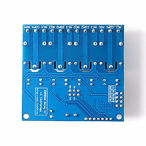 JESSINIE ESP8266 ESP-01 4 Channel 5V WiFi Relay Module 5V IOT Wireless Smart Home Device WiFi Relay Internet of Things ESP-01 Module Board for Phone APP Remote Control