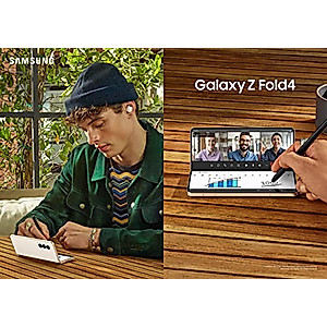 Samsung Galaxy Z Fold 4 Cell Phone, Factory Unlocked Android Smartphone, 512GB, Foldable Display, S Pen Compatible, US Version, Phantom Black (Renewed)