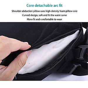 Shoulder Immobilizer Torn Rotator Cuff Sublexion Surgery Dislocated Available Immobilizer for Broken Arm Wrist Elbow Shoulder Injury for Injury Support ​for Women and Men,Left