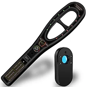 KEULGOUL Camera Detector Camera Finder Listening Devices Scanner Protect Your Privacy for Hotels Car Magnetic Trackers Office Home Travel