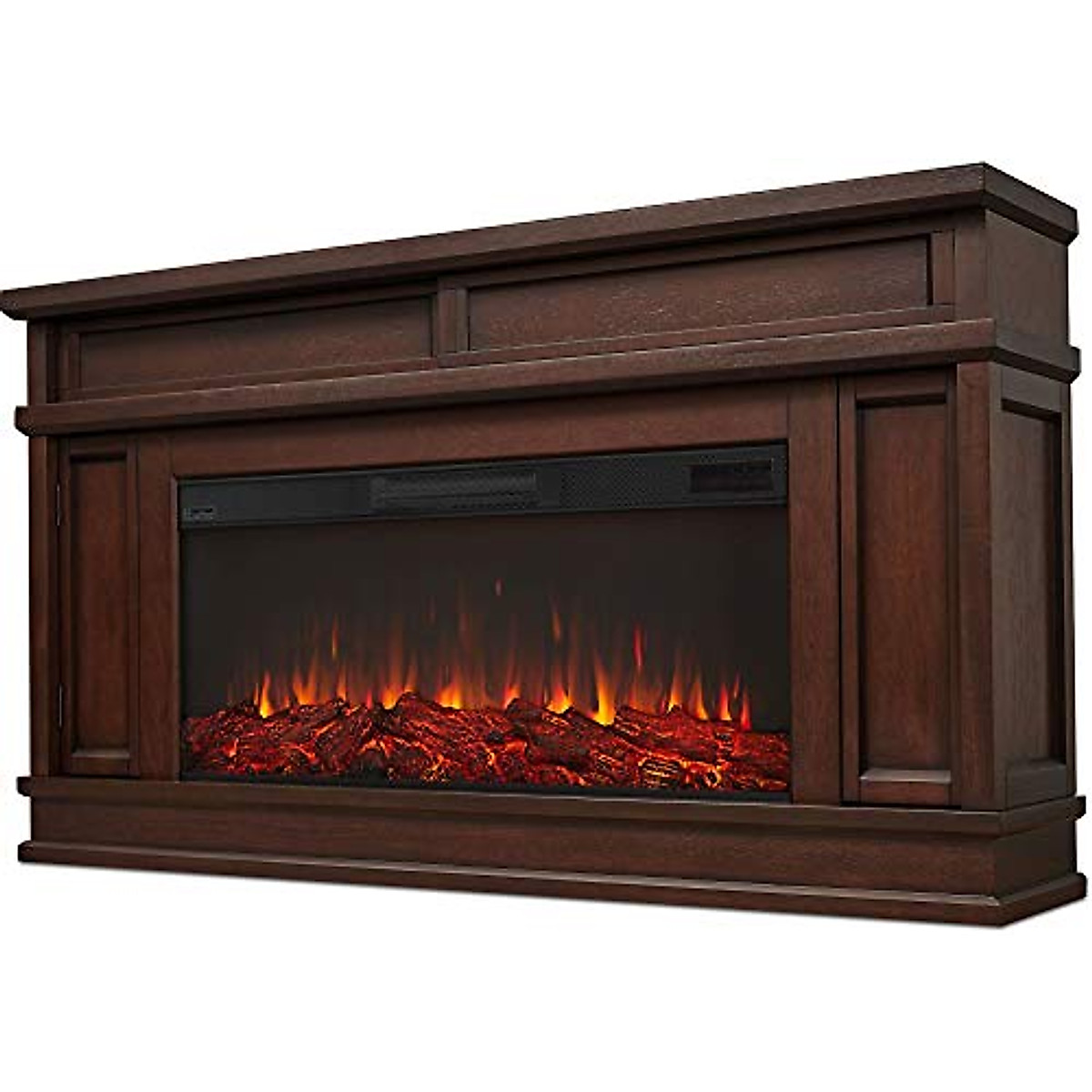 Torrey 60" Landscape Electric Fireplace TV Stand in Bone White by Real Flame