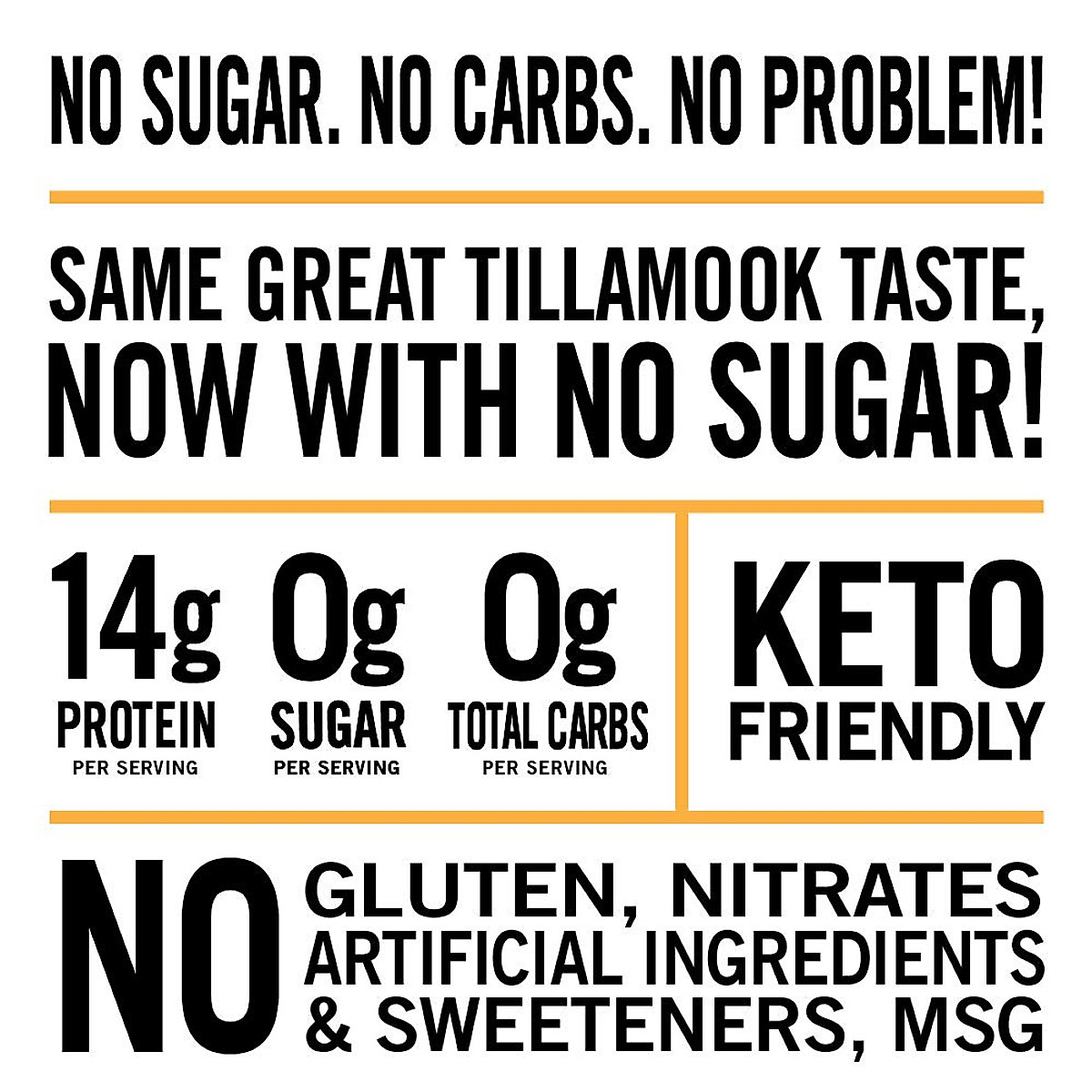 Tillamook Country Smoker Keto Friendly Zero Sugar Beef Jerky, Hot & Spicy, 6.5 Ounce