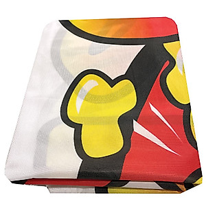 4 Less Co 2x4 Feet KETTLE CORN Banner Polyester Fabric Sign wb