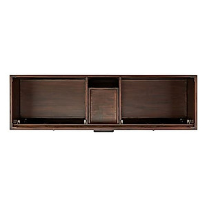 Signature Hardware 482479 Aliso 72" Single Vanity Cabinet Only with Teak Cabinet - Less Vanity Top
