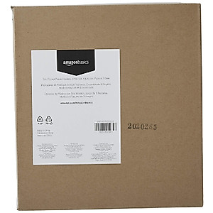 Amazon Basics Two Pocket Plastic Dividers, 8 Tab Set, Multicolor, Pack of 3 Sets