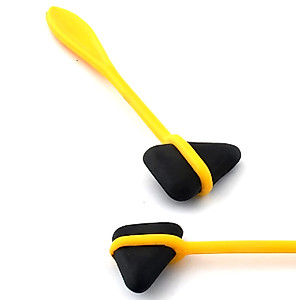 OdontoMed2011 Plastic Handle Yellow - Taylor Tomahawk Reflex Hammer for Examination - Ideal for Students, Nurses, Doctors, Medics, EMT