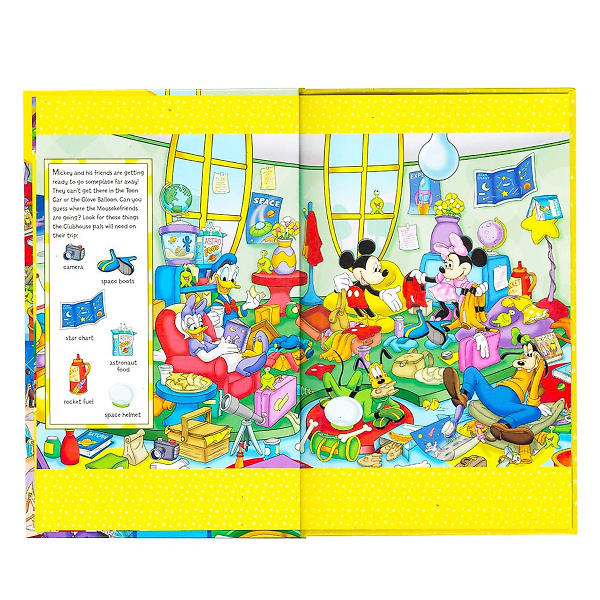 Minnie Mouse Mini Backpack for Girls - Bundle with 11 Inch Minnie Backpack, Disney Look and Find Activity Cards Tin Lunch Box with 2 Disney Hidden Pictures Board Booklets