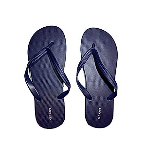 Old Navy Mens Flip Flops, Dark Blue 12/13