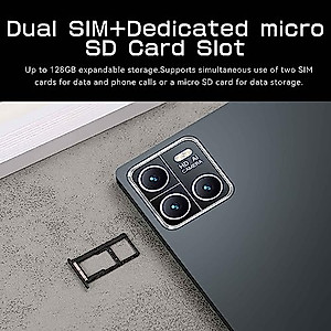 10.1-inch Tablet Computer, Android 10 Pith, Full Network 5G Call, High-Definition 2K, Gift for Family