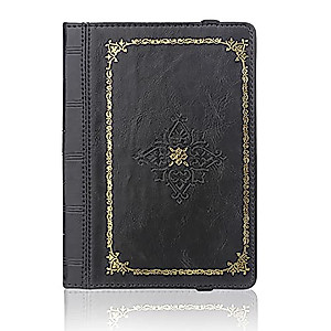 Book Style Pu Leather Case Cover for 6" ebook Reader Case Cover for Sony/kobo/Pocketbook/Nook/tolino 6inch ebook Reader (Black)