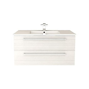 Cutler Kitchen and Bath Silhouette Wall Hung Bathroom Vanity, 30 Inches