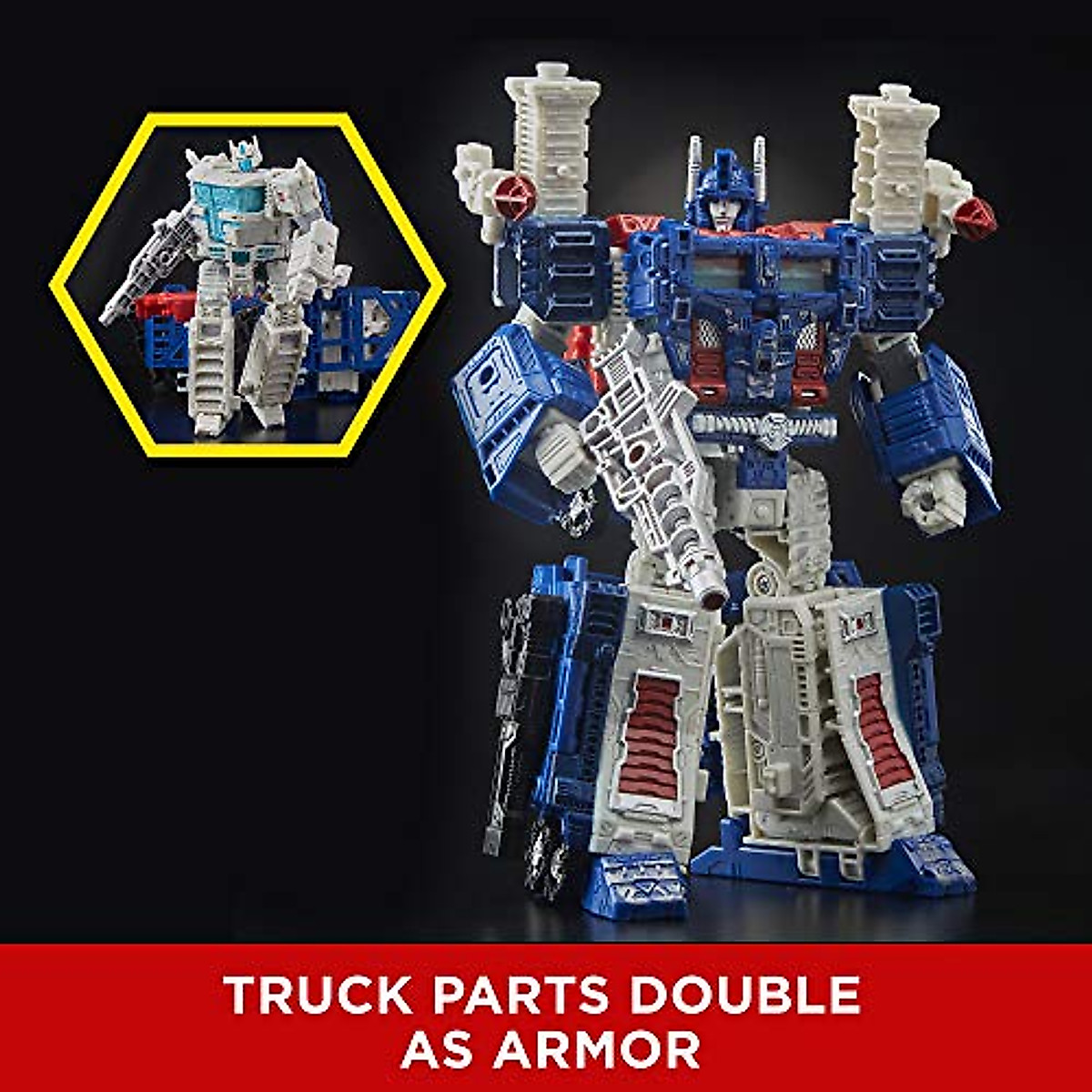 Transformers Generations War for Cybertron: Siege Leader Class WFC-S13 Ultra Magnus Action Figure