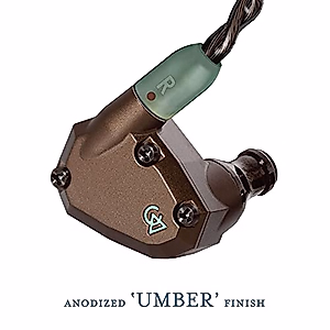 Campfire Audio Holocene in Ear Monitor | IEM Audiophile Earbud | MMCX Smoky Litz Detachable Audio Cable | Glow in The Dark in Ear Headphone