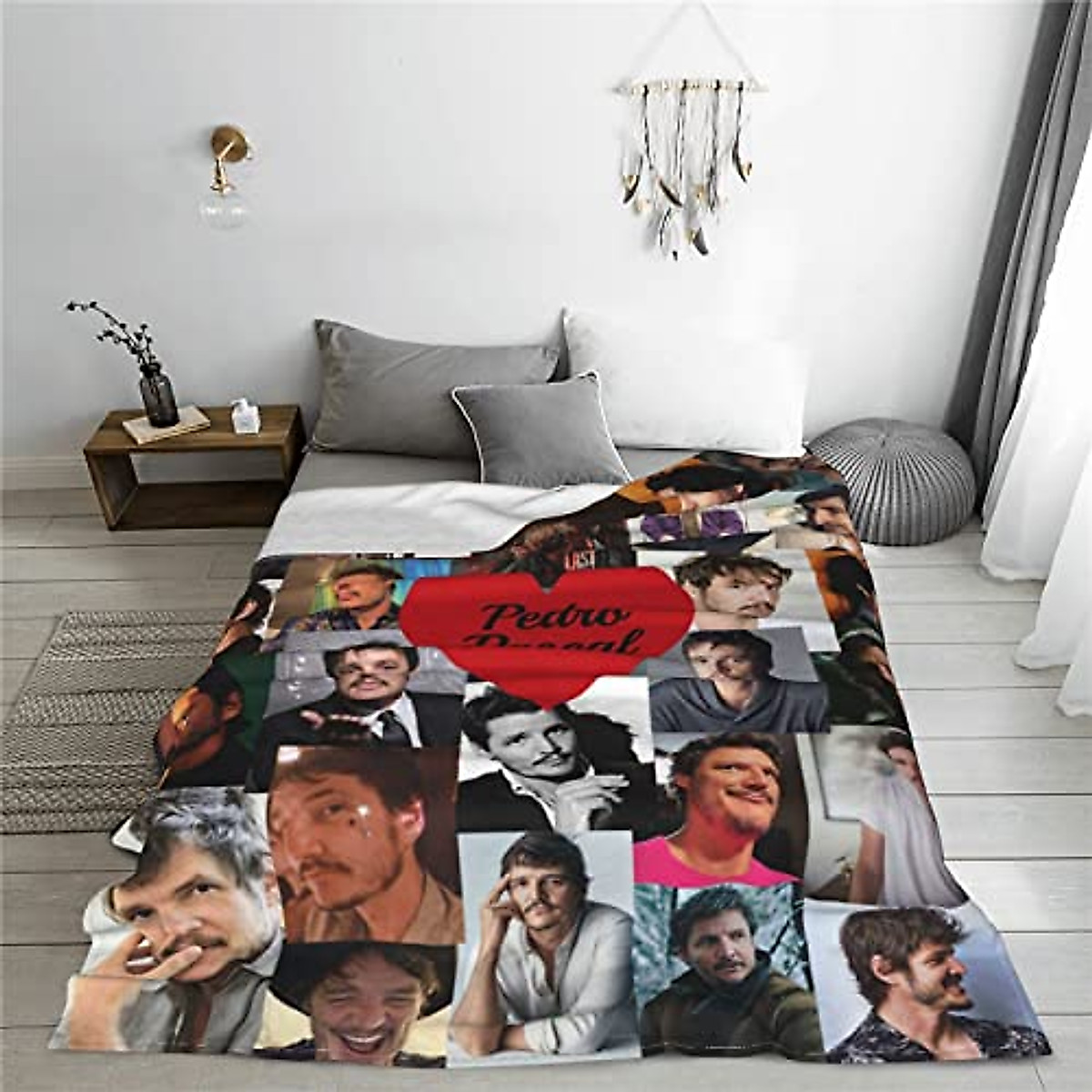 Super Soft Blanket,Lightweight Fashion Novelty Flannel Throw Blankets Warm 3D Printed All Seasons Room Decoration Gifts. (Color 2, 50"x40")