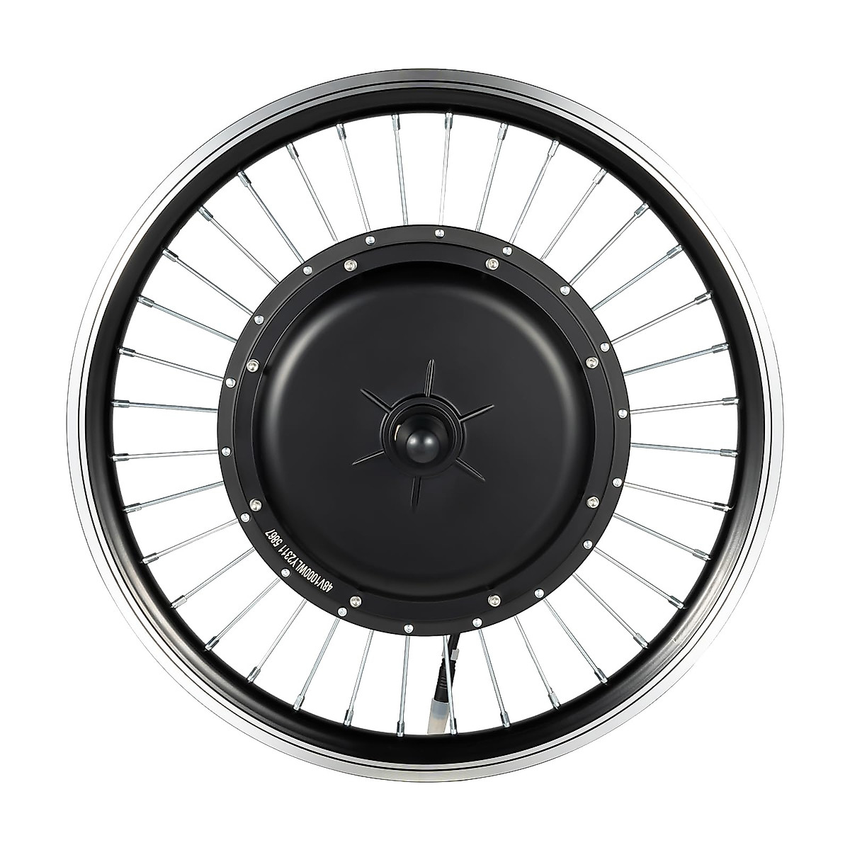 20" Electric Bicycle Front Wheel E-Bike Conversion Kit 48V 1000W Bike Bicycle Cycling Power Hub Motor SW-810 LED Display Intelligent Controller Set (20'' 48V 1000W Front Wheel Kit,)