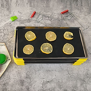 PIAOLGYI Tray Mats Set For HARVEST RIGHT Freeze Dryer Trays,Accessories Compatible with HARVEST RIGHT Freeze Dryer Medium Trays (4 Pack)