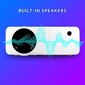 Ematic LED Projector - 1280 x 720 - Front - 720p - 20000 Hour Normal ModeHD - HDMI - USB