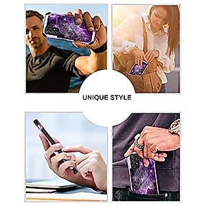 BENTOBEN Samsung Galaxy A32 5G Case, Slim Fit Glow in The Dark 2 in 1 Heavy Duty Rugged Hybrid Soft TPU Bumper Hard PC Shockproof Protective Cases Cover for Samsung Galaxy A32 5G 6.5", Nebula/Galaxy