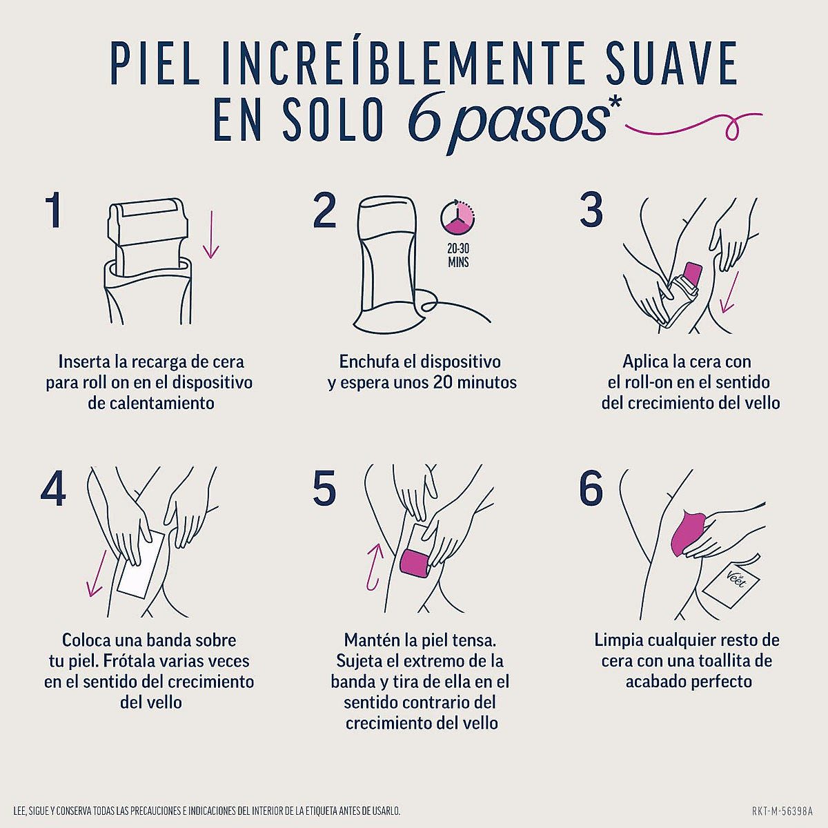 Veet Easy Wax Roll-On Electric Kit