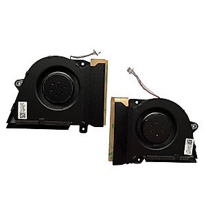 HK-Part Fan for Asus Rog Zephyrus G14 GA401I GA401IV CPU Gpu Cooling Fan Set DC12V 1A