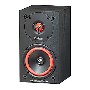 Home Audio Cerwin Vega SL-5M 5 1/4" 2-Way Satellite Speakers/Driver with 1" Soft Dome Tweeter (Pair)