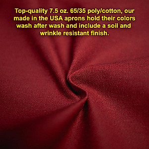 THE APRONPLACE Personalized Embroidered Chef Knives Adult Apron - Add Your Own Name - 2 Adult Sizes For Men And Women - Great Gift for the Chef or Griller in your family