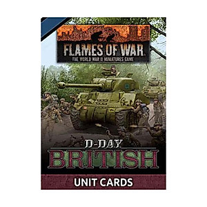 Flames of War: Late War: D-Day British Unit Cards (FW264U)