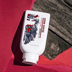 Billy Jealousy Devils Delight Beard Wash, Hydrating and Softening Facial Hair Shampoo, Removes Dirt and Gently Detangles, Sweet Black Pepper and Sandalwood Scent, 8 Fl Oz