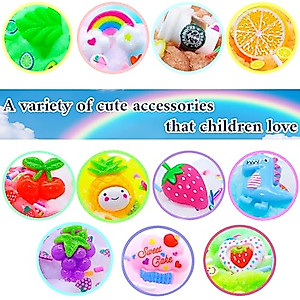 12Pack Cloud Slime Supplies Stress Relief Toy Scented DIY Putty Sludge Toy Gifts for Girls and Boys