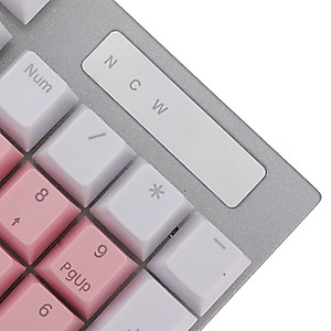 Huleo Mechanical Gaming Keyboard, 26 Backlight Modes 104key Mechanical Keyboard for PC Blue Switch