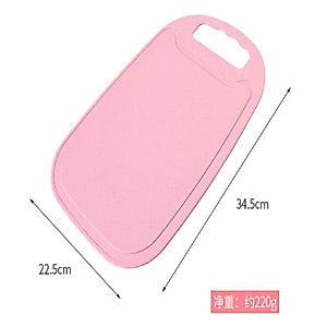 Wheat Straw Cutting Board Chopping Board Cutting Vegetables Household Fruit Plastic Small Dormitory Chopping Board Sticky Board Portable Disposable Cookie Sheets