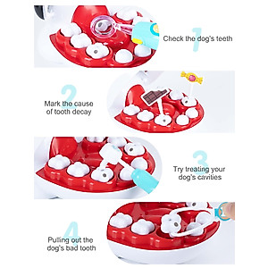 TNOIE Kids Toys, 17 Pieces Simulation Medical Set Role Play Toy, Fun Educational Pretend Play Doctor Toys Gift for Kids Boys Girls Aged 3 4 5 6