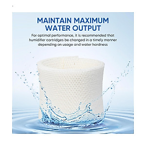 BIHARNT MAF2 Humidifier Filter Compatible with Aircare Esscik Air MiostAIR MA0800 MA08000 MA0601 and Replacement for Kenmore 15408 154080 17006, 4 Pack