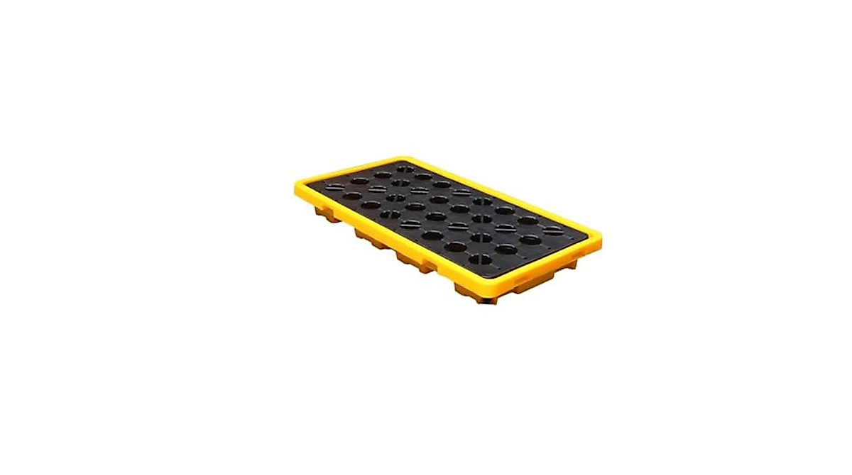 Rygcrud Spill Platform with Drain - Industrial Drum Containment Tray